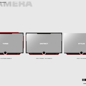 Fully Animated Twitch Camera Overlay - Minimal Design - Webcam Overlay ...