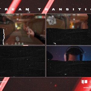 Ripped Paper Stream Transition: Black & White Stinger (webm File) - Etsy