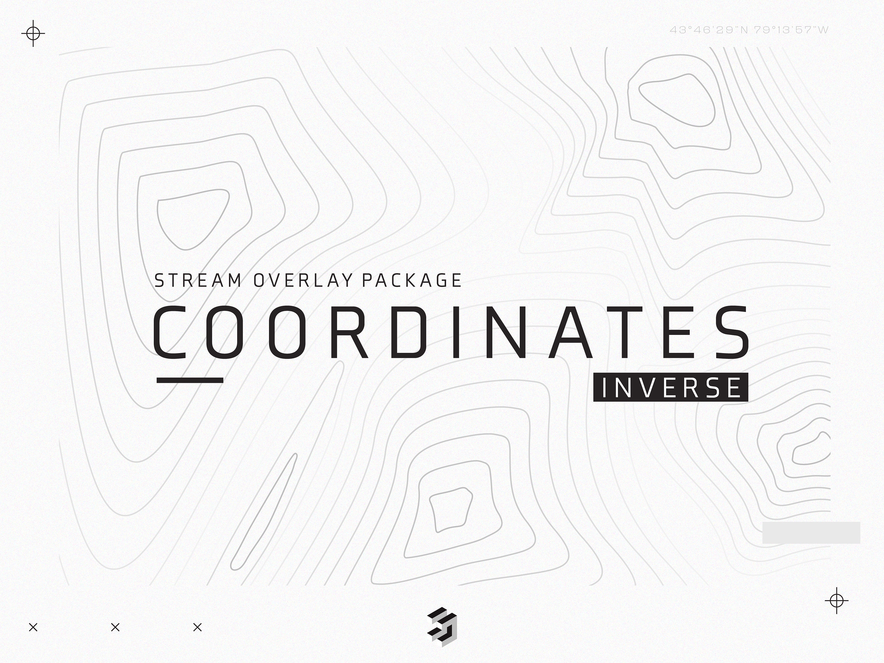 Black, White, INVERSE - Clean Animated Twitch Overlay - Complete Stream ...