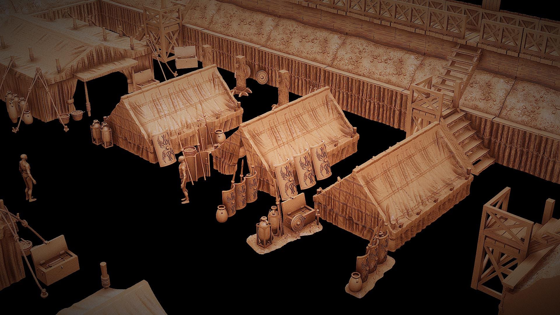 Realistic Roman Set #2 – STL Files - Etsy