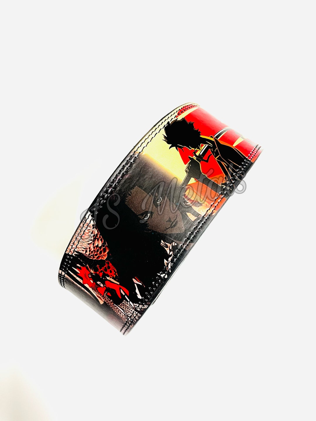 Anime Power Weightlifting Nubuck Leather Lever Belt 4 Wide Heavy Duty ...