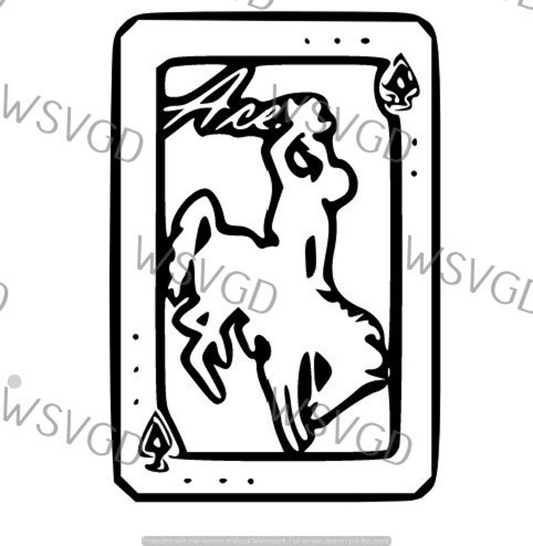 Ace of Arrows SVG - Etsy