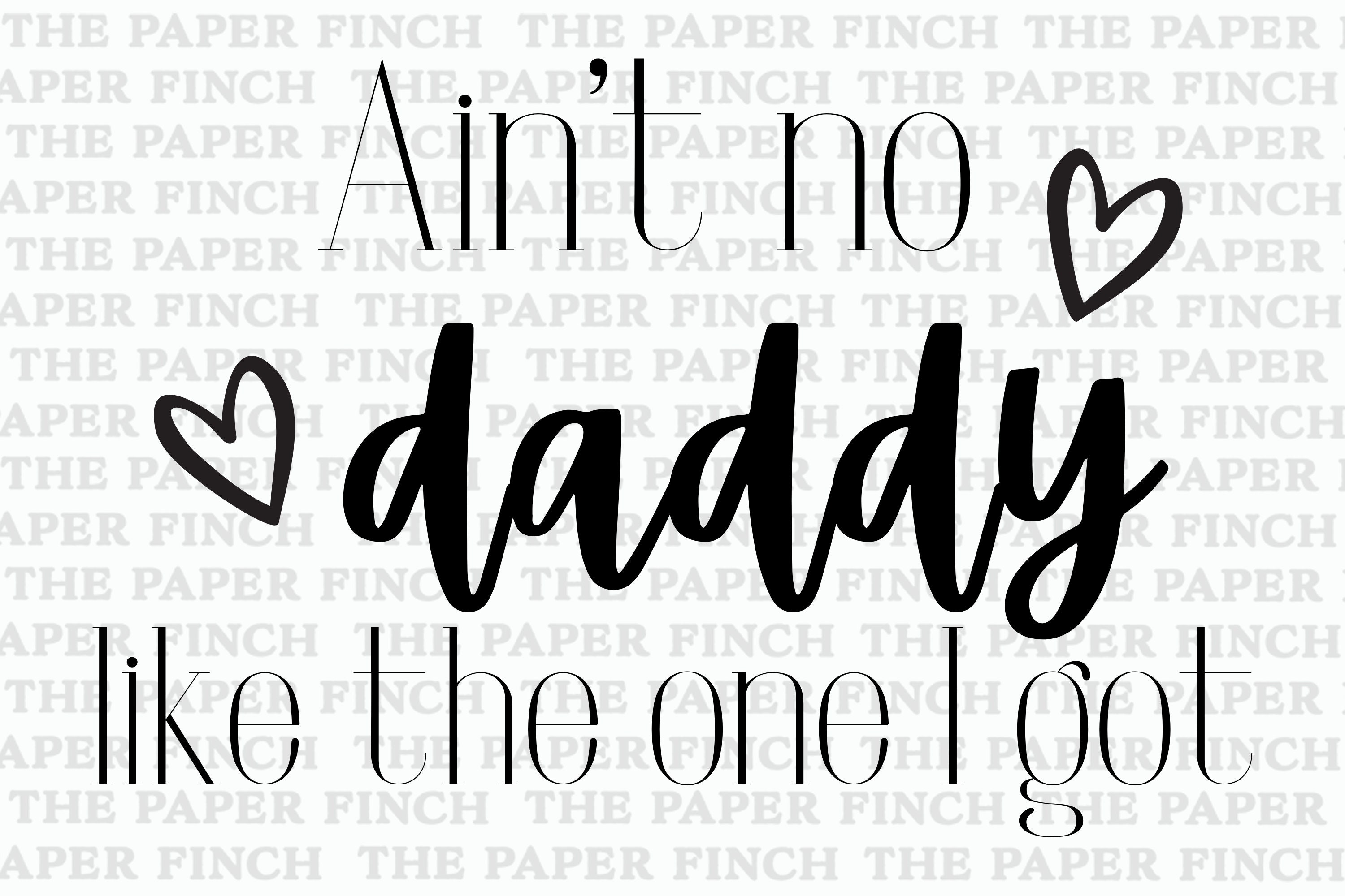 Aint No Daddy 1 SVG, PNG, Cricut Cut File - Etsy