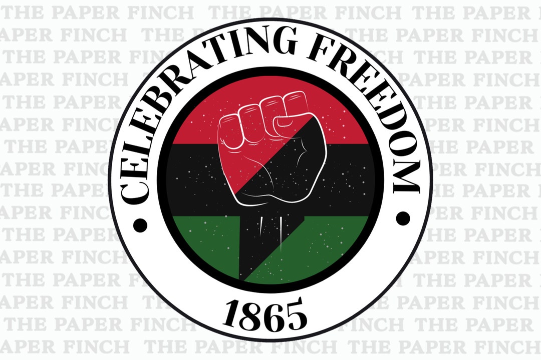 Celebrating Freedom 1865 SVG, PNG, Cricut Cut File - Etsy