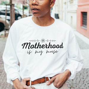 La maternidad es mi musa SVG, PNG, Cricut Cut File - Etsy México