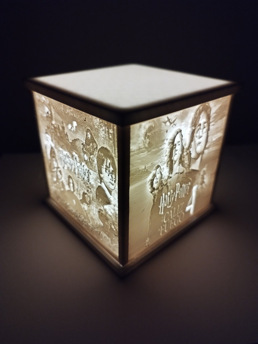 Litofania 3d personalizada con tu foto, Lampara de Fotos 3D, Litofania ...