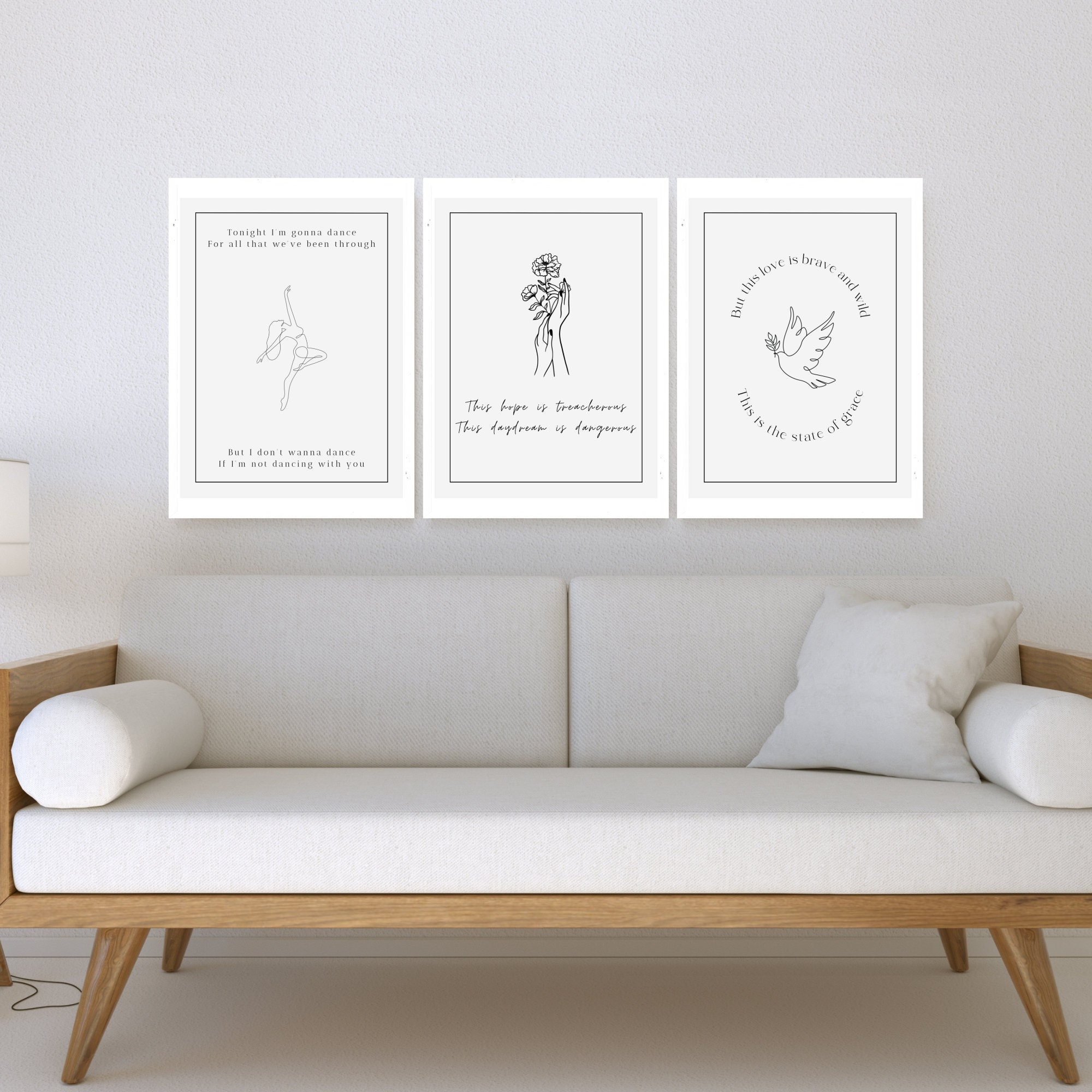 Trio Taylor Swift Poster Taylor Swift Merch Quotes About Life Printable ...