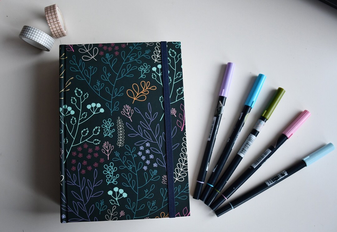 A5 Dot Grid Notebook / Bullet Journal 160 GSM High Quality - Etsy UK