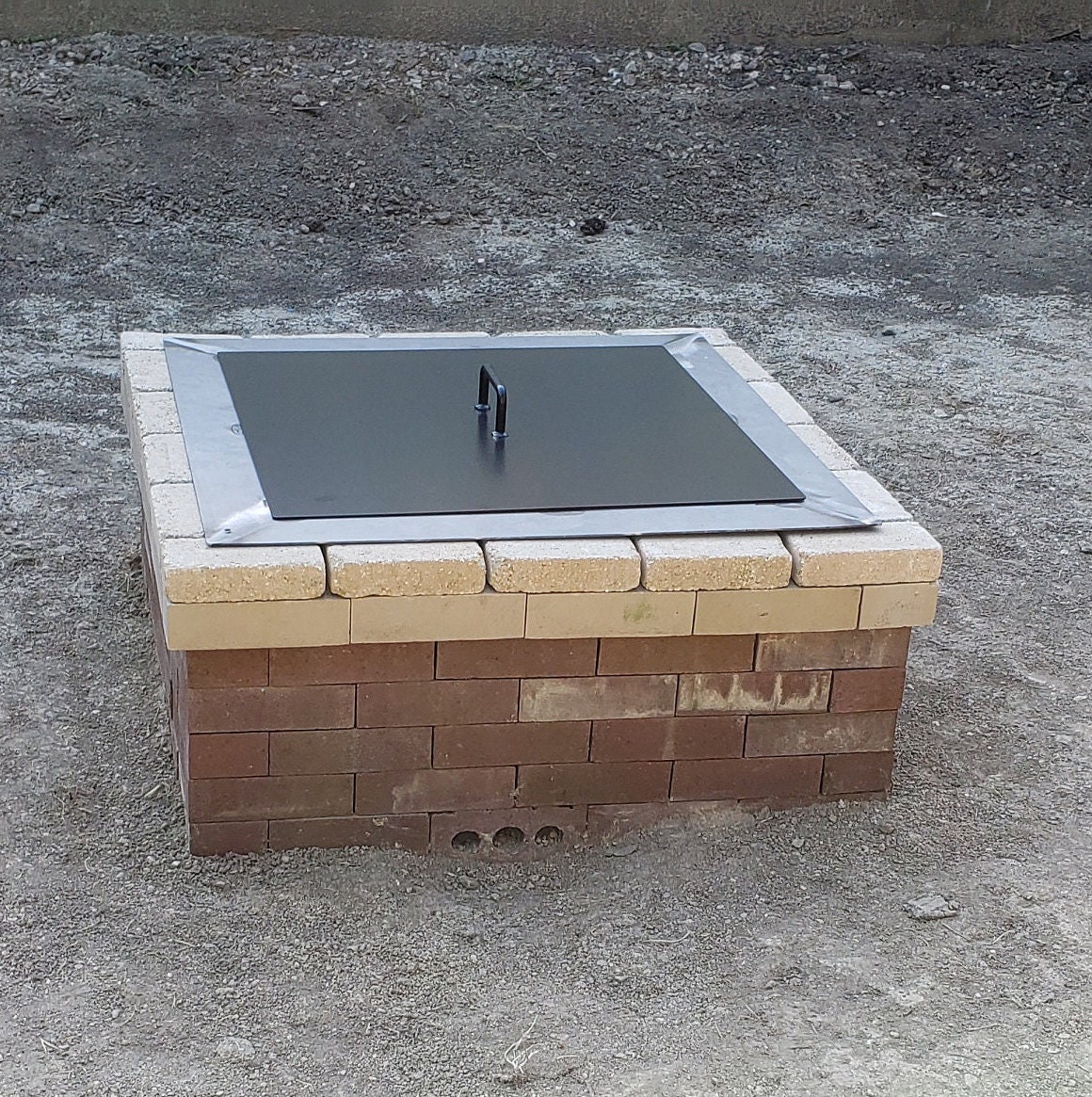 Smokeless Square Fire Pit Insert Plans - Etsy
