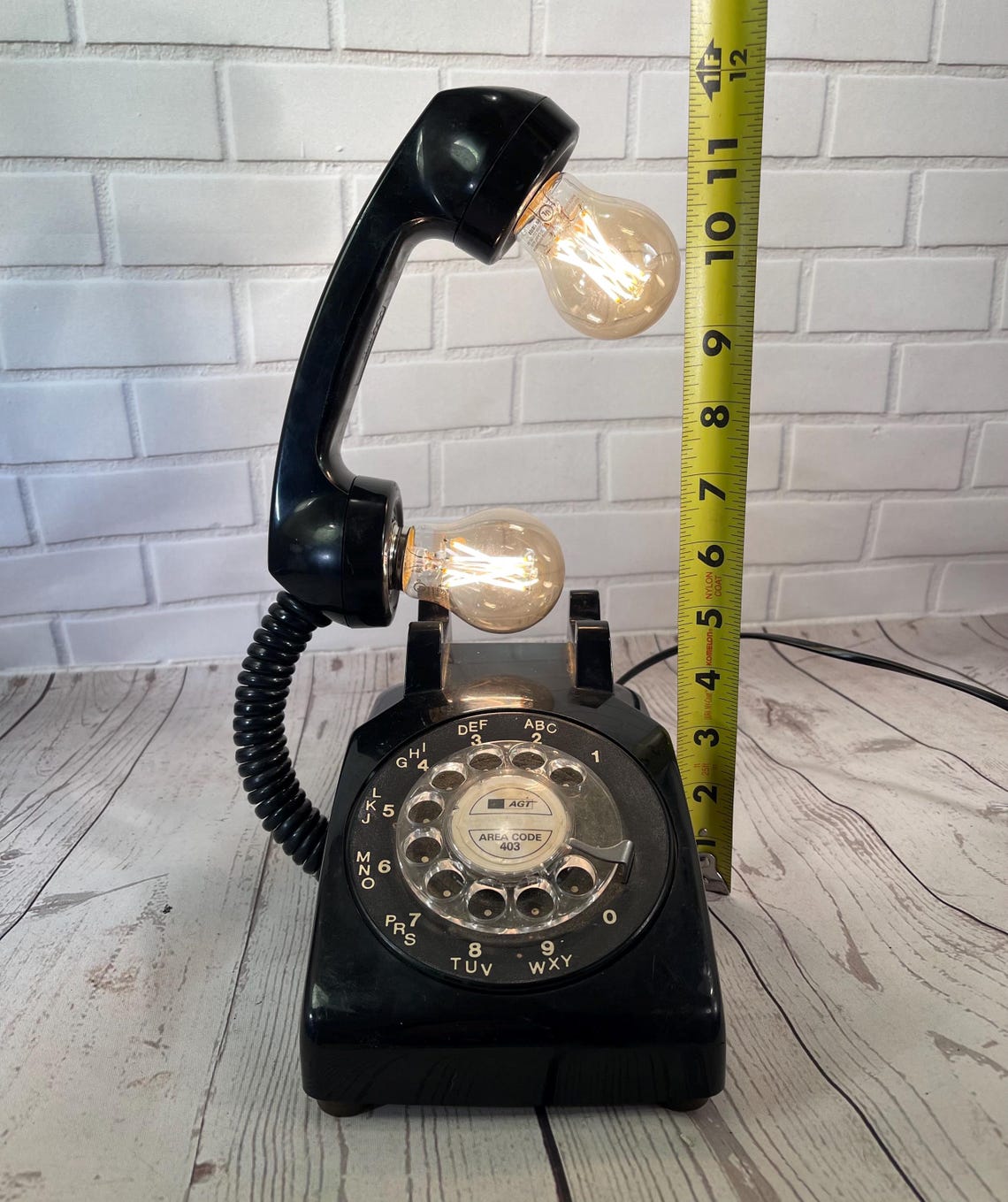 Vintage Rotary Phone Lamp - Etsy