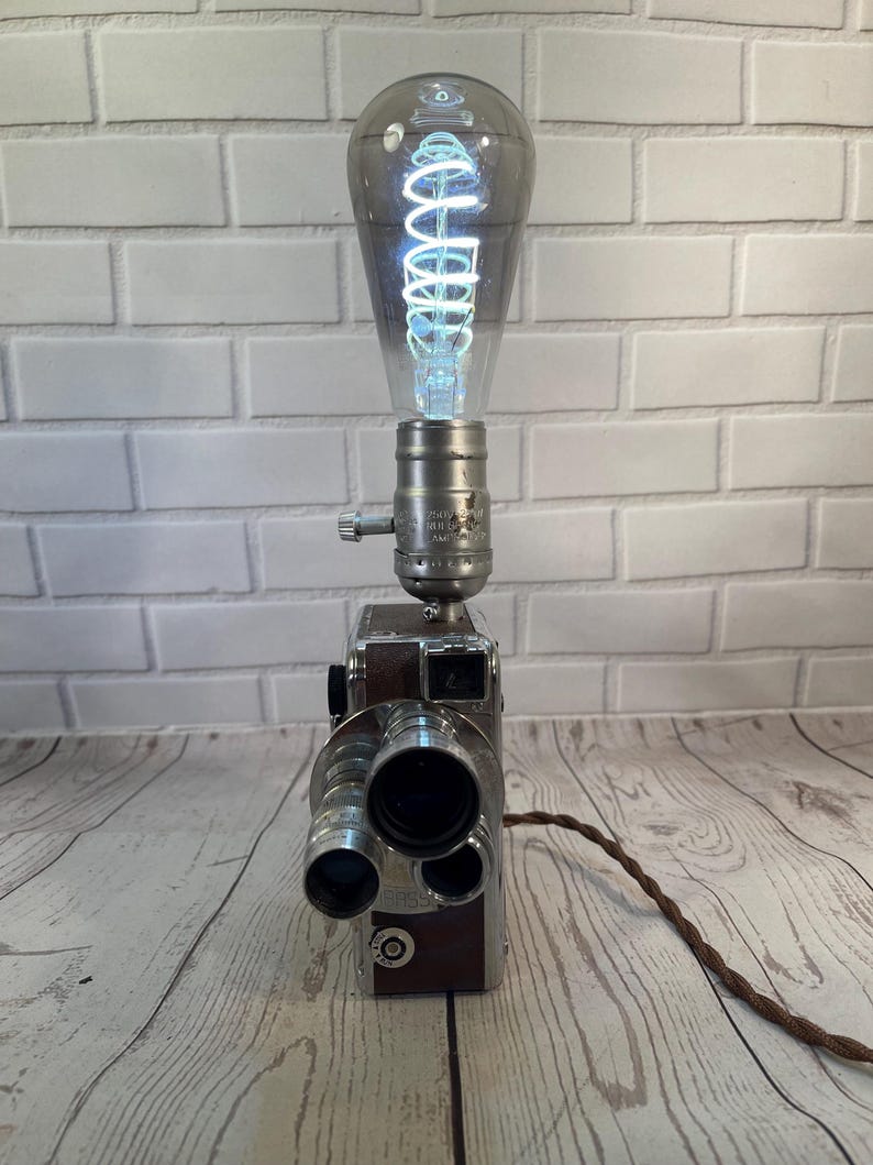Vintage Kodachrome Camera Lamp - Etsy
