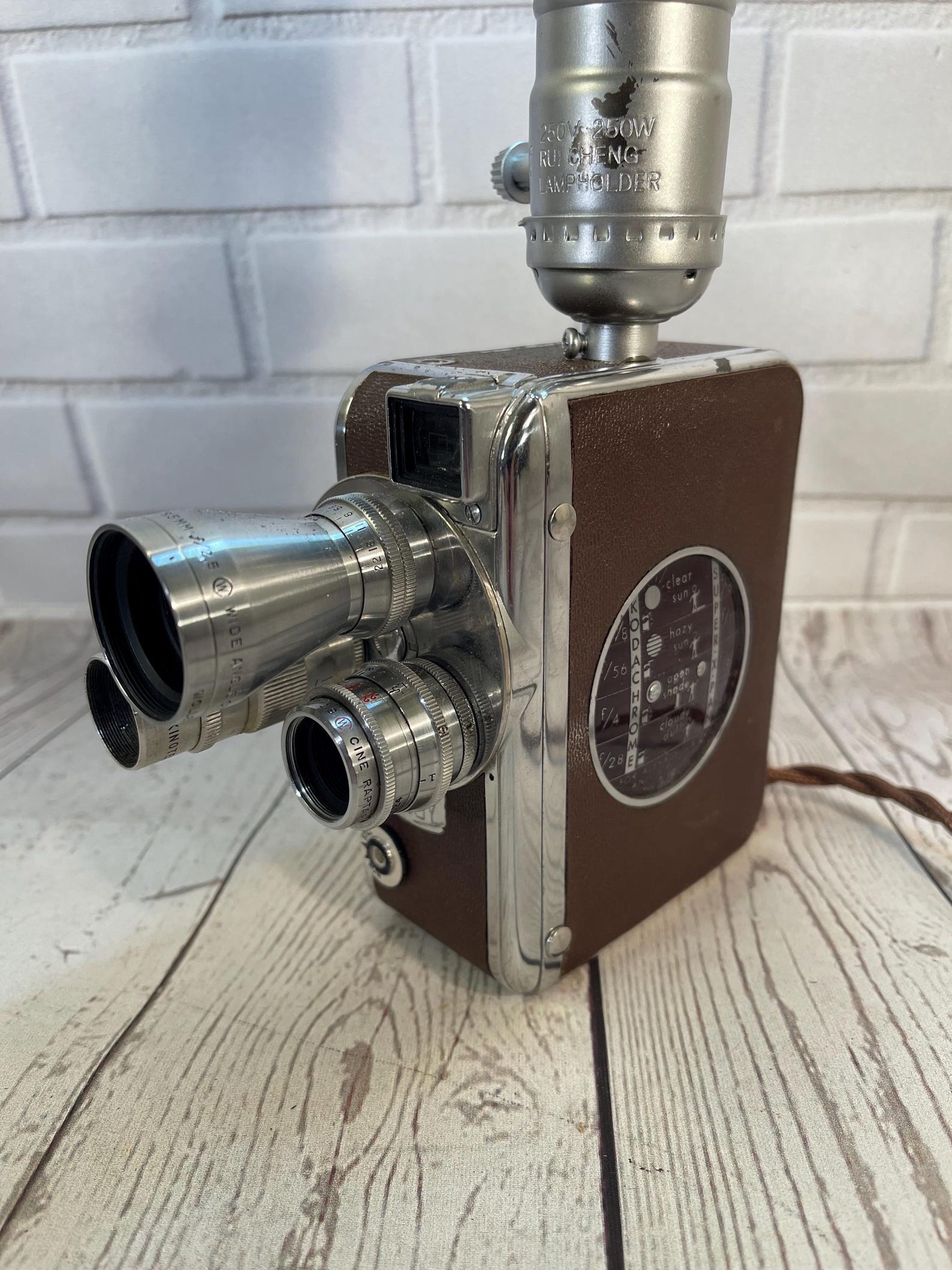 Vintage Kodachrome Camera Lamp - Etsy