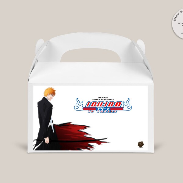 Anime Box Template - Etsy