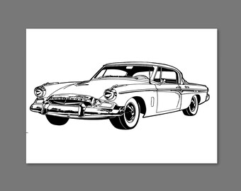 Studebaker Clipart - Etsy