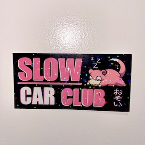 Slow Car Club JDM Sticker - Etsy