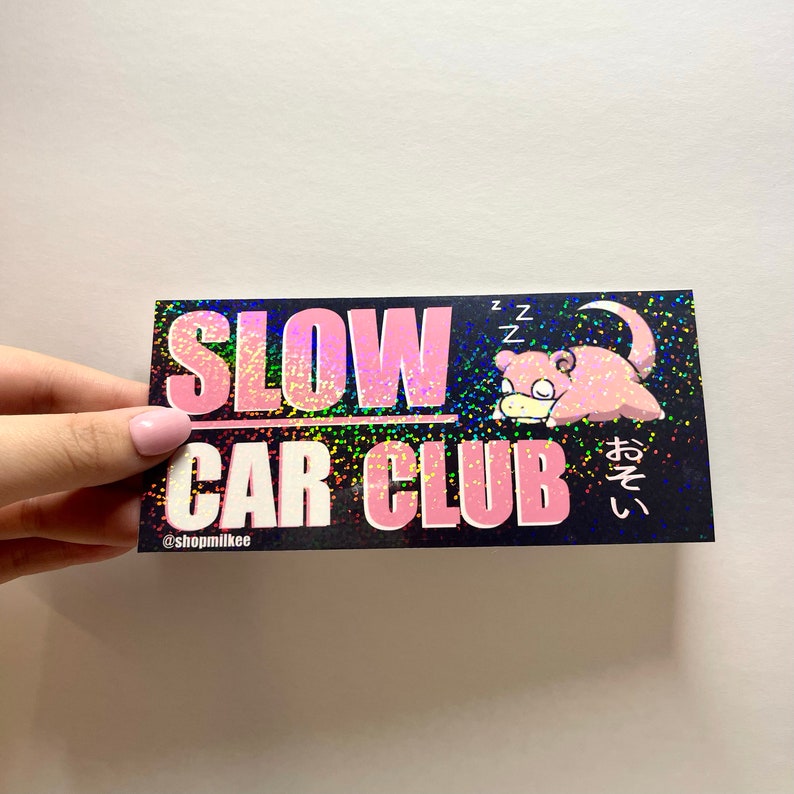 Slow Car Club JDM Sticker - Etsy