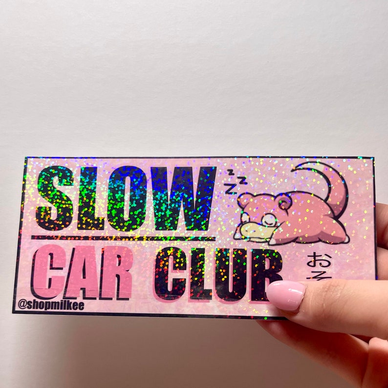 Slow Car Club JDM Sticker - Etsy