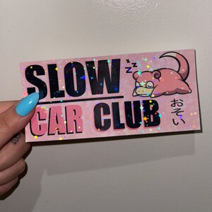 Slow Car Club JDM Sticker - Etsy