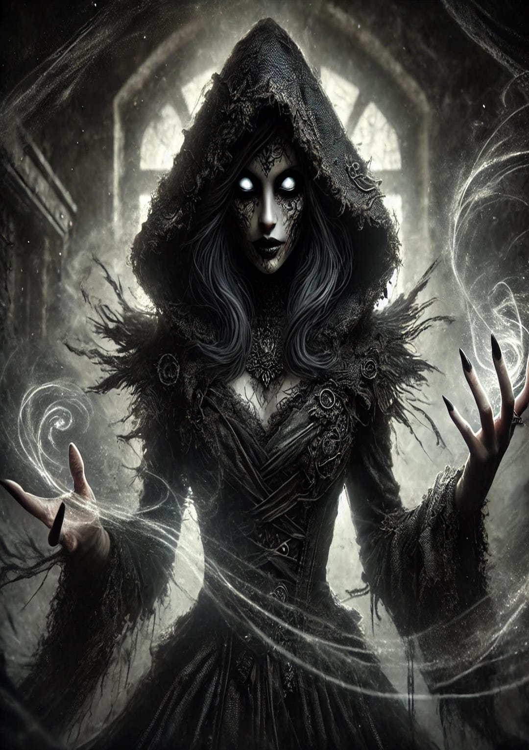 Nightmare Fairy Godmother, Horror Art, Wall Art, Supernatural, Fairy ...