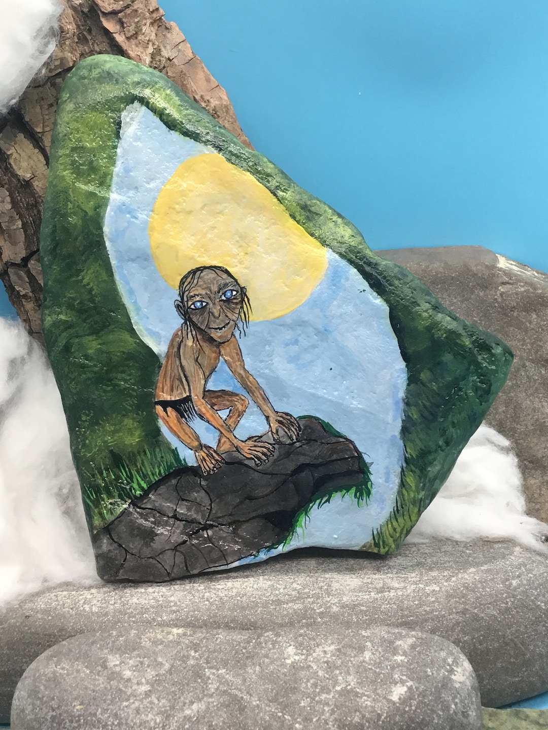The Lord of the Rings/gollum/smeagol/j.r.r. Tolkien in the Emyn Muil ...