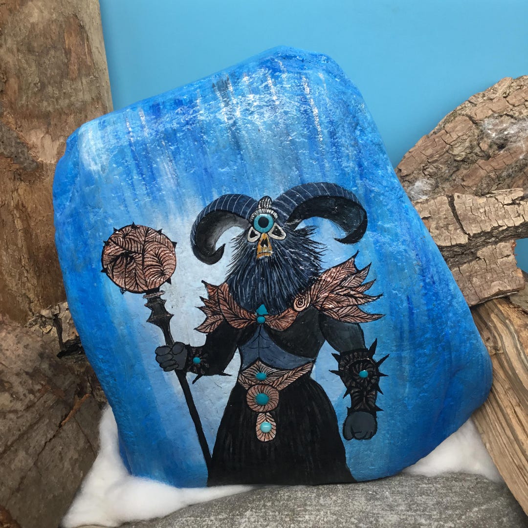 Mystical Creature "the Cyclops 2.0", a Unique, Hand-painted Piece in ...