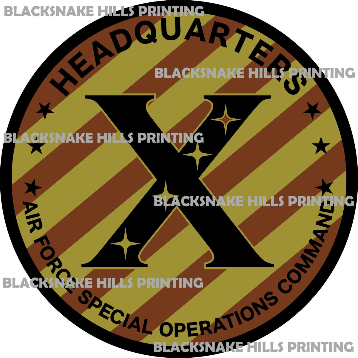 AFSOC HQ Patch Vector Image Files .ai .pdf .eps & .svg - Etsy