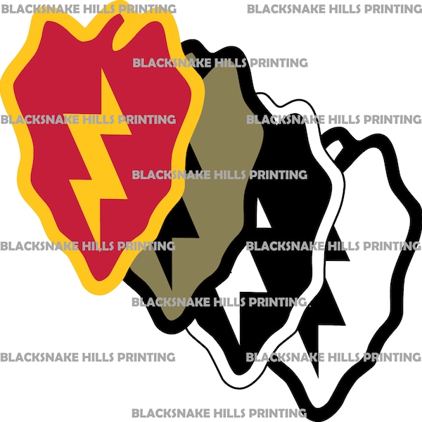 25th Infantry - Etsy