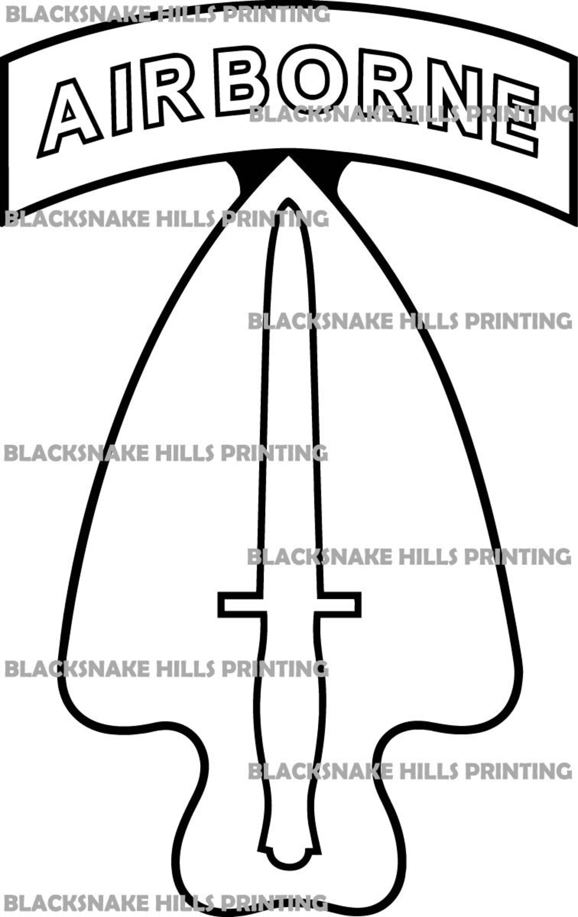 Delta Force Insignia Vector Image Files .ai .pdf .eps & - Etsy