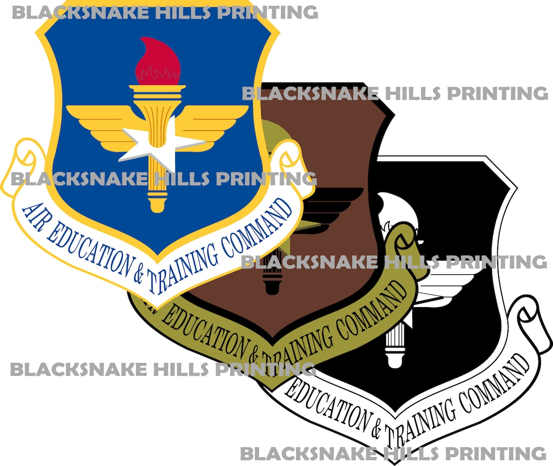 Aetc Patch Vector Image Files Ai Pdf Eps And Svg Formats Plus High