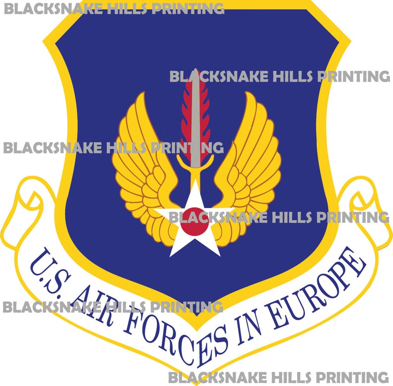 USAFE Patch Vector Image Files .ai, .pdf, .eps, & .svg Formats Plus ...