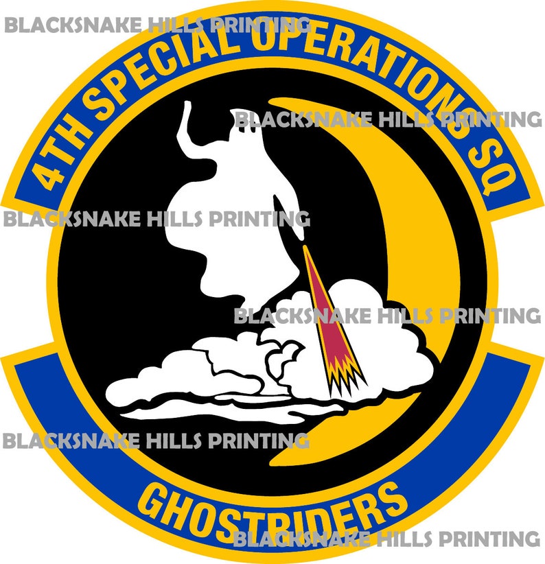 4th Special Operations Squadron Patch Vector Image Files .ai - Etsy