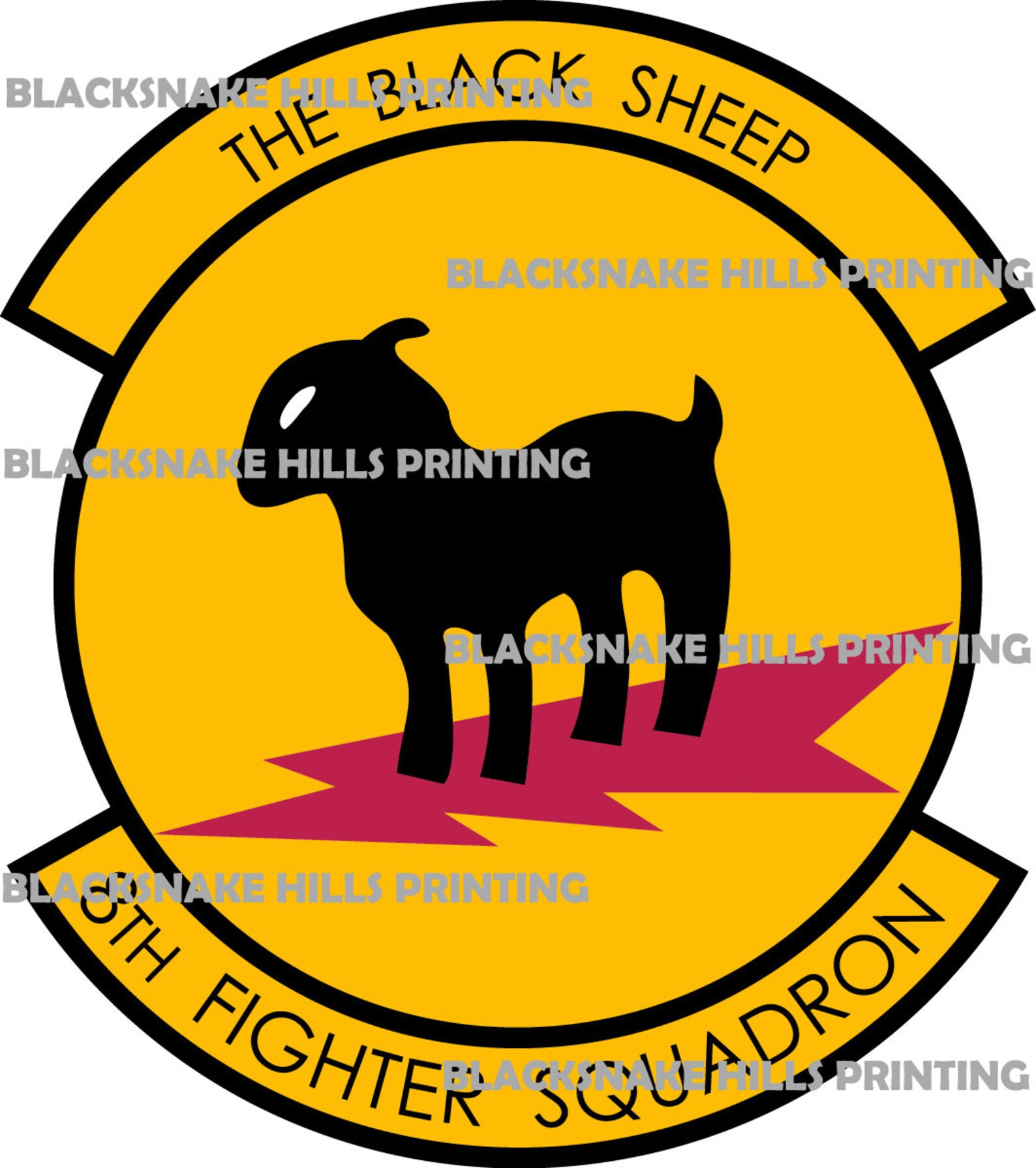 8th Fighter Squadron Patch Vector Image Files .svg .pdf - Etsy