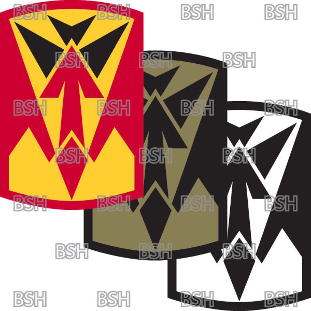 35th Air Defense Artillery Brigade Patch Vector Image Files .ai, .pdf ...