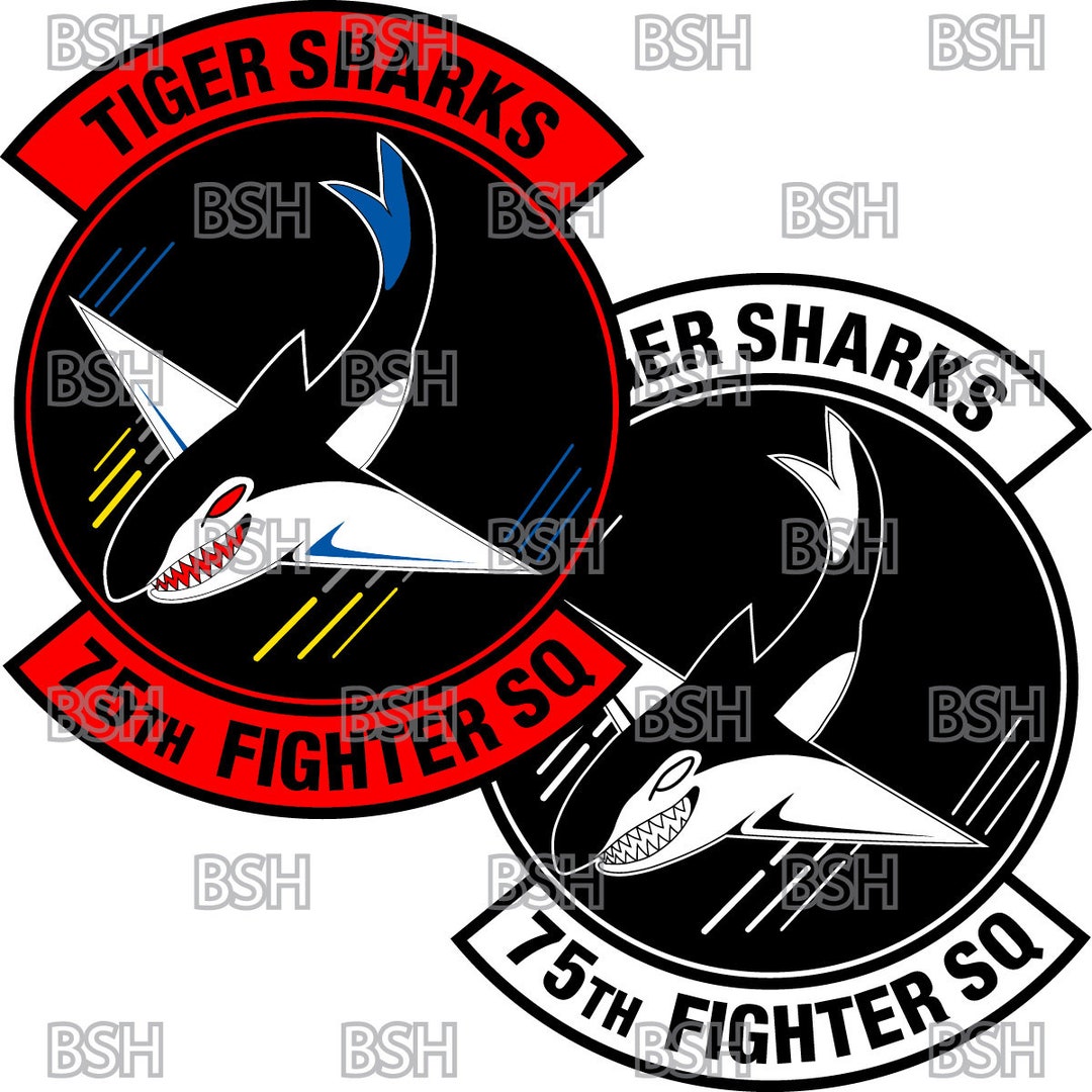 75th Fighter Squadron Patch Vector .svg, .pdf, .ai, & .eps Formats Plus ...