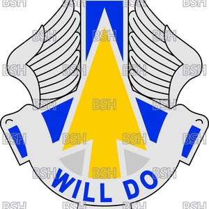 110th Aviation Brigade Insignia Vector Image Files .ai, .pdf, .eps ...