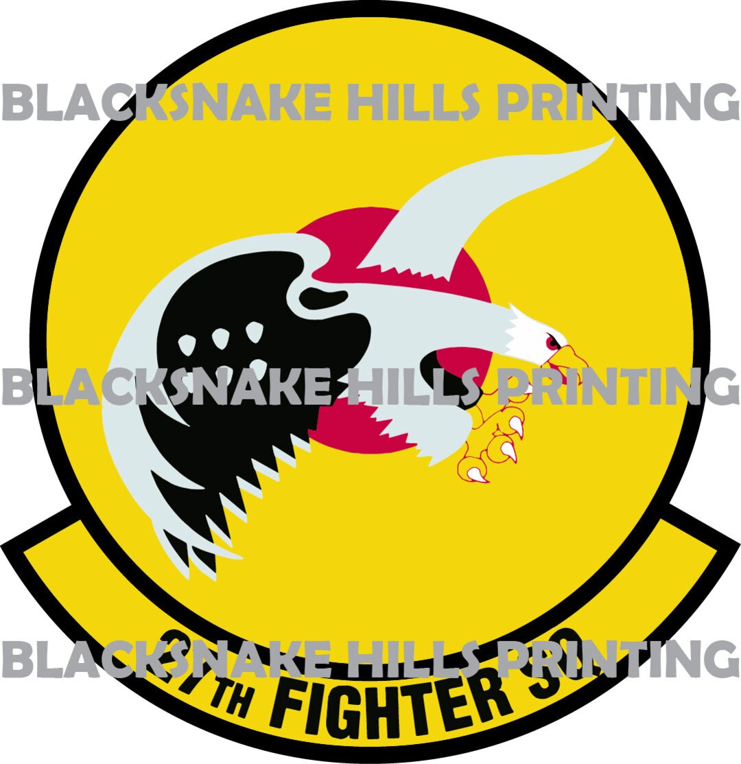 27th Fighter Squadron Patch Vector Image Files .ai .pdf - Etsy