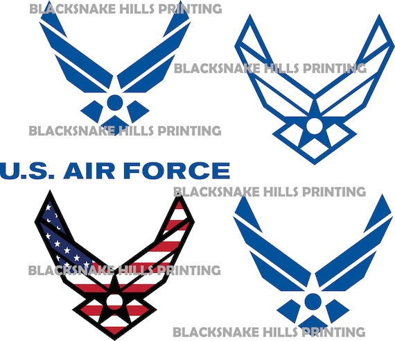 Air Force Falcons Logo Black