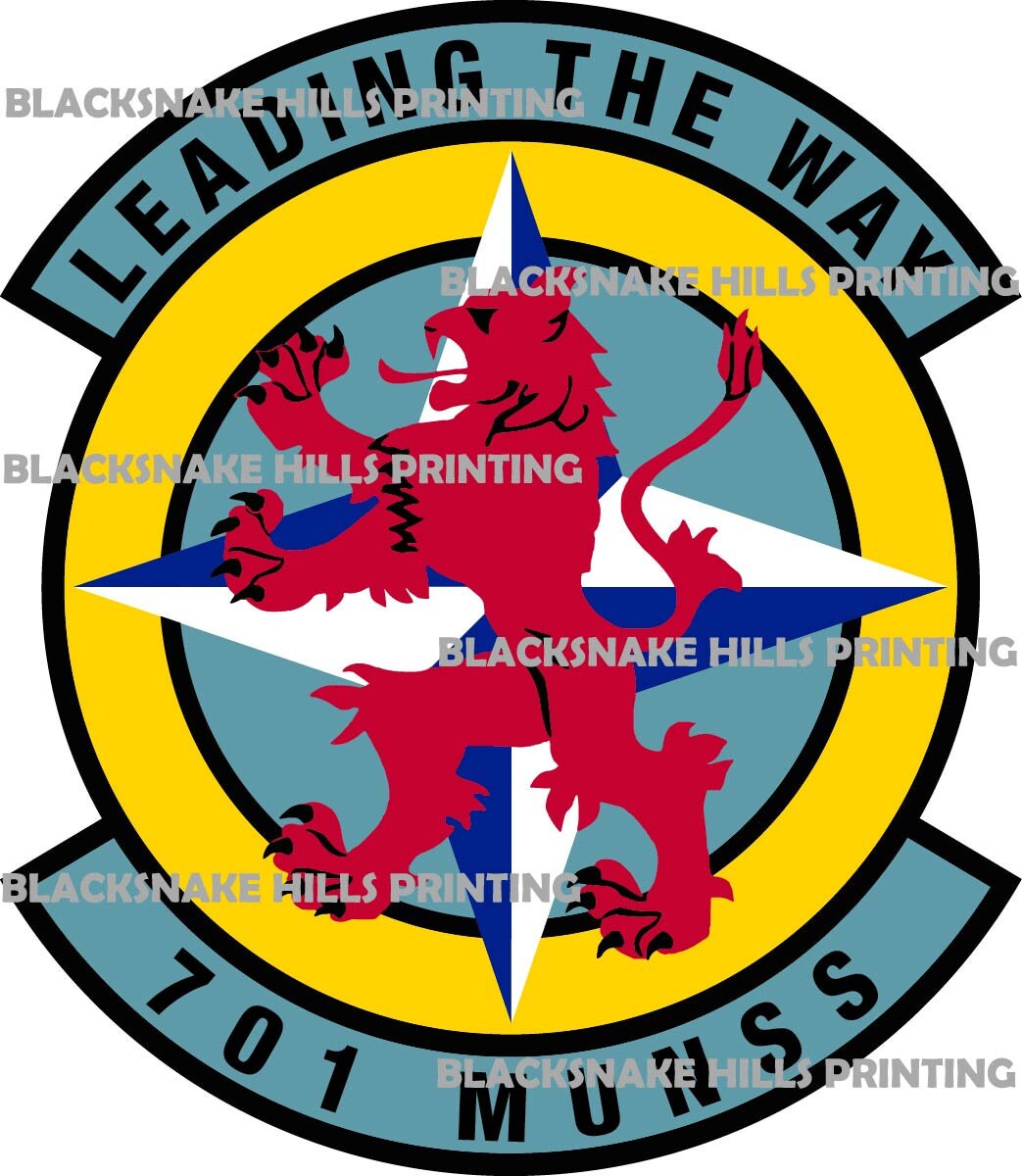 701st Munitions Maintenance Squadron Patch Vector Image Files - Etsy