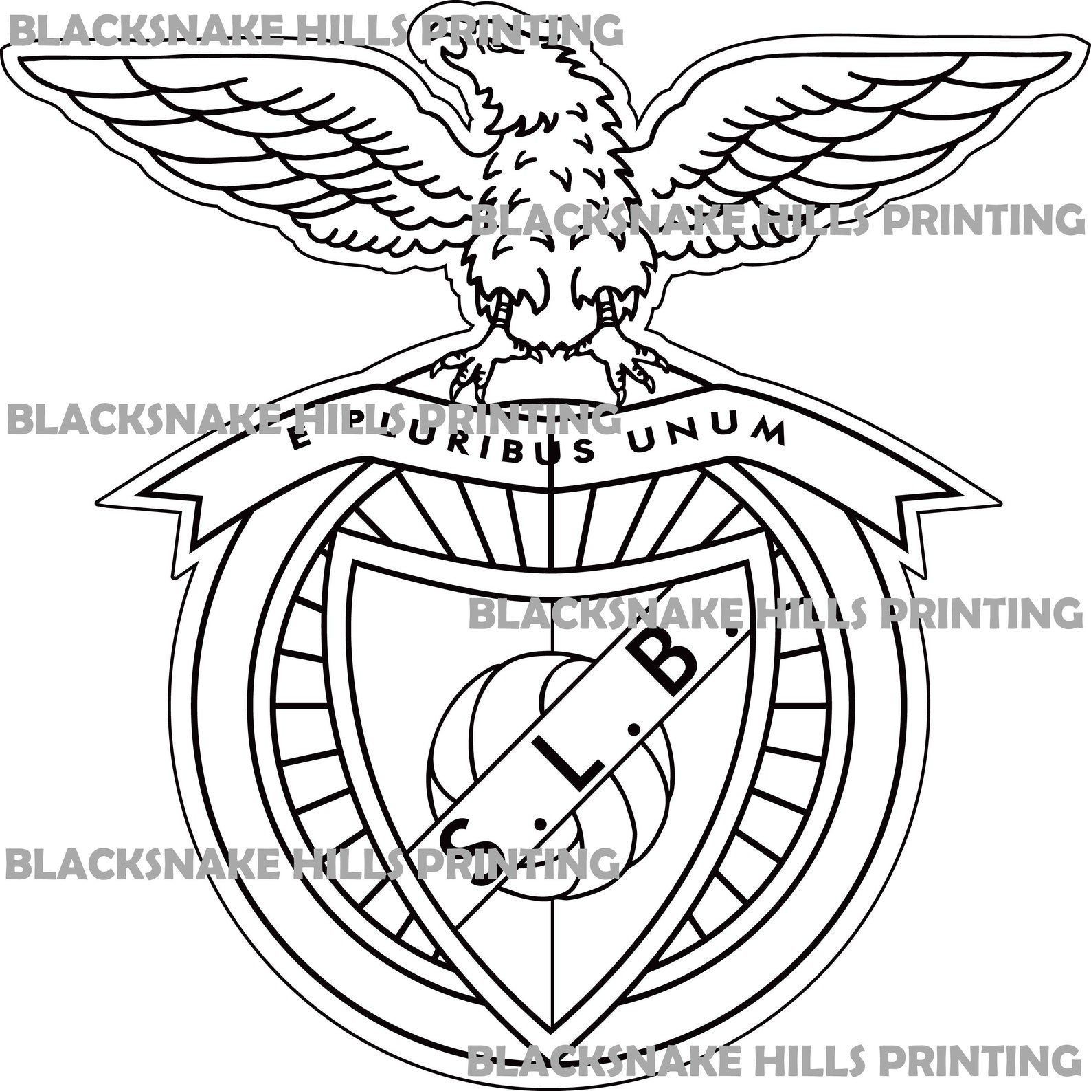 S.L. Benfica Logo Vector Image Files .svg, .pdf, .ai, & .eps Formats ...