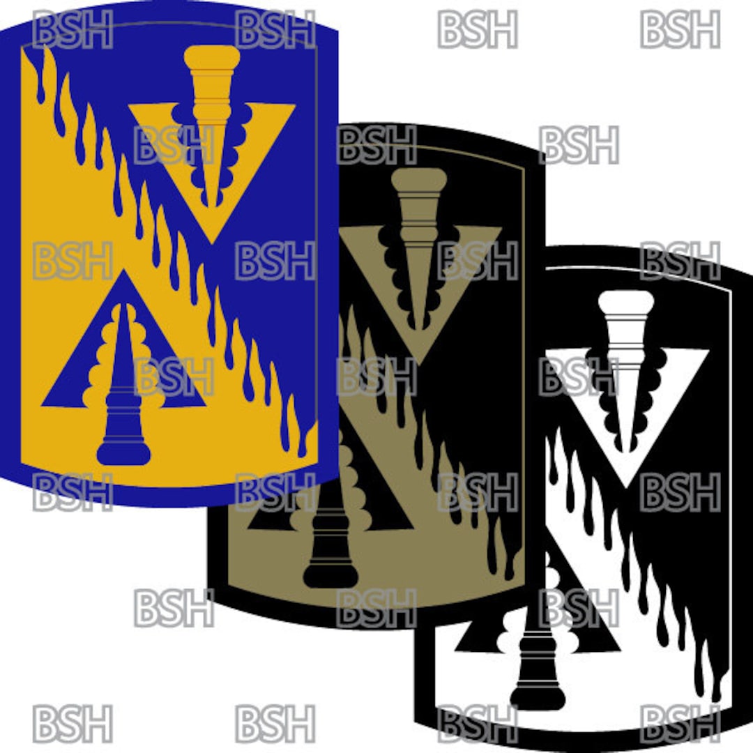 128th Aviation Brigade Patch Vector Image Files .ai, .pdf, .eps, & .svg ...