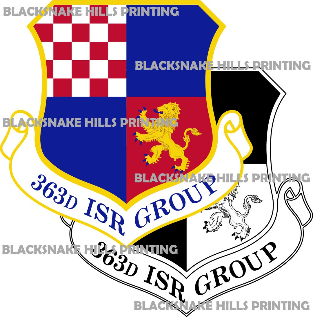 363d ISR Group Patch Vector Image Files .ai .pdf .eps & - Etsy