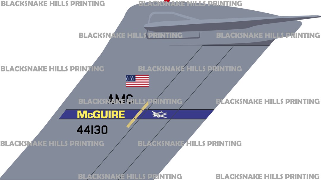 C-17 Tail Flash Vector Image Files Mcguire AFB, NJ .ai, .pdf, .eps ...