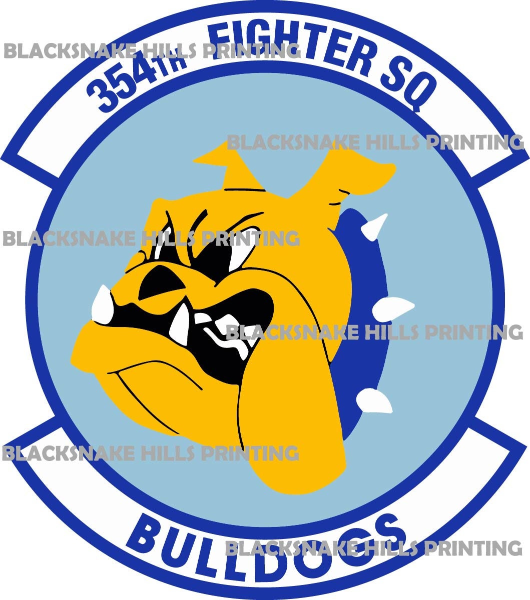 354th Fighter Squadron Patch Vektor .svg, .pdf, .ai, & .eps Formate ...