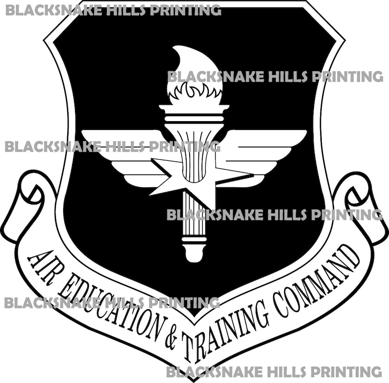 Aetc Patch Vector Image Files Ai Pdf Eps And Svg Etsy
