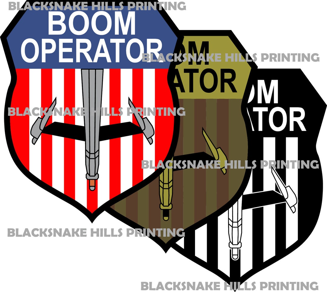 KC-135 Boom Operator Patch Vector Image Files .ai .pdf - Etsy