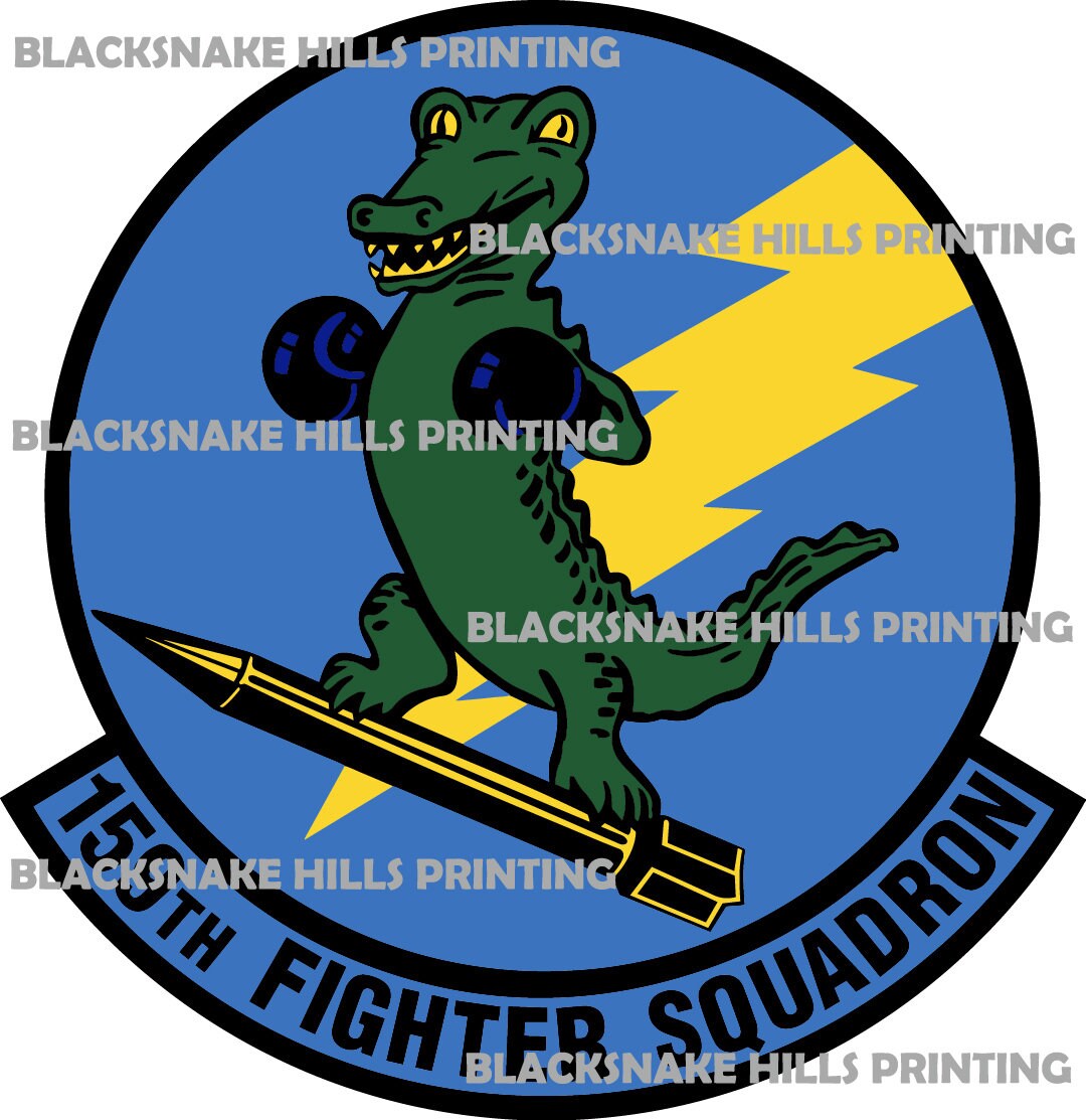 159th Fighter Squadron Patch Vector Image Files .ai .pdf - Etsy