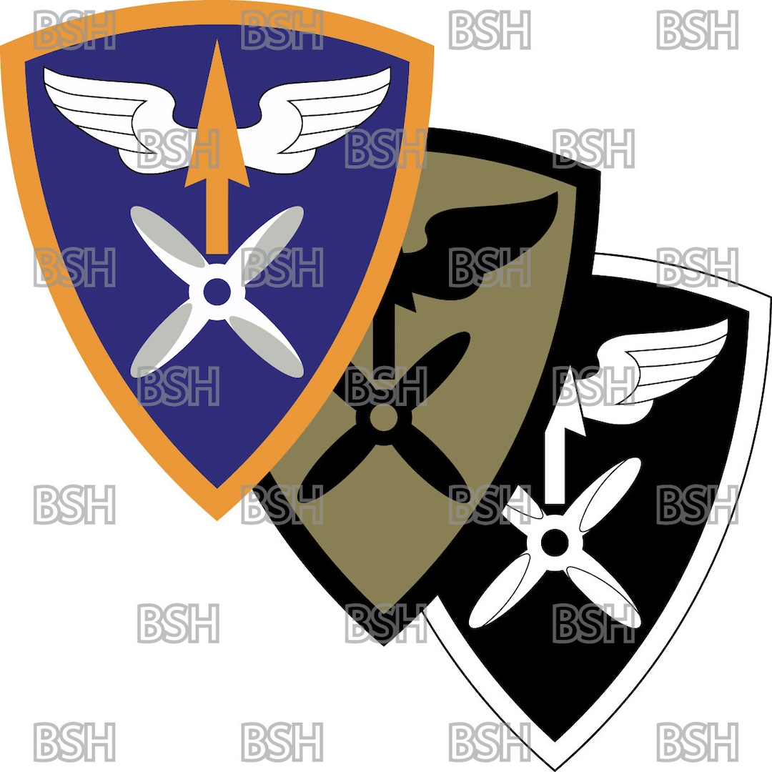 110th Aviation Brigade Patch Vector Image Files .ai, .pdf, .eps, & .svg ...