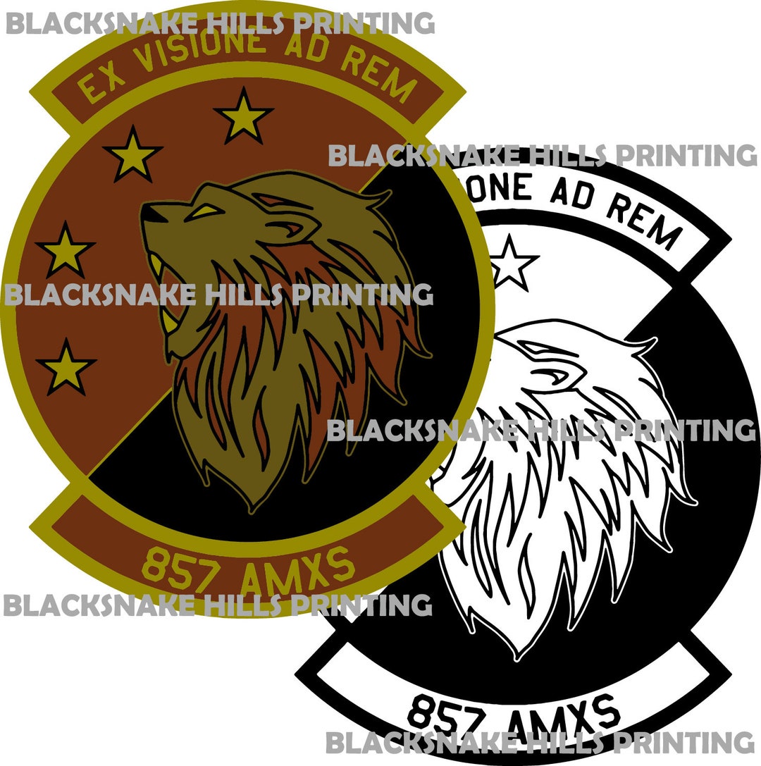 857th Aircraft Maintenance Squadron Patch Vector Image Files .svg, .pdf ...