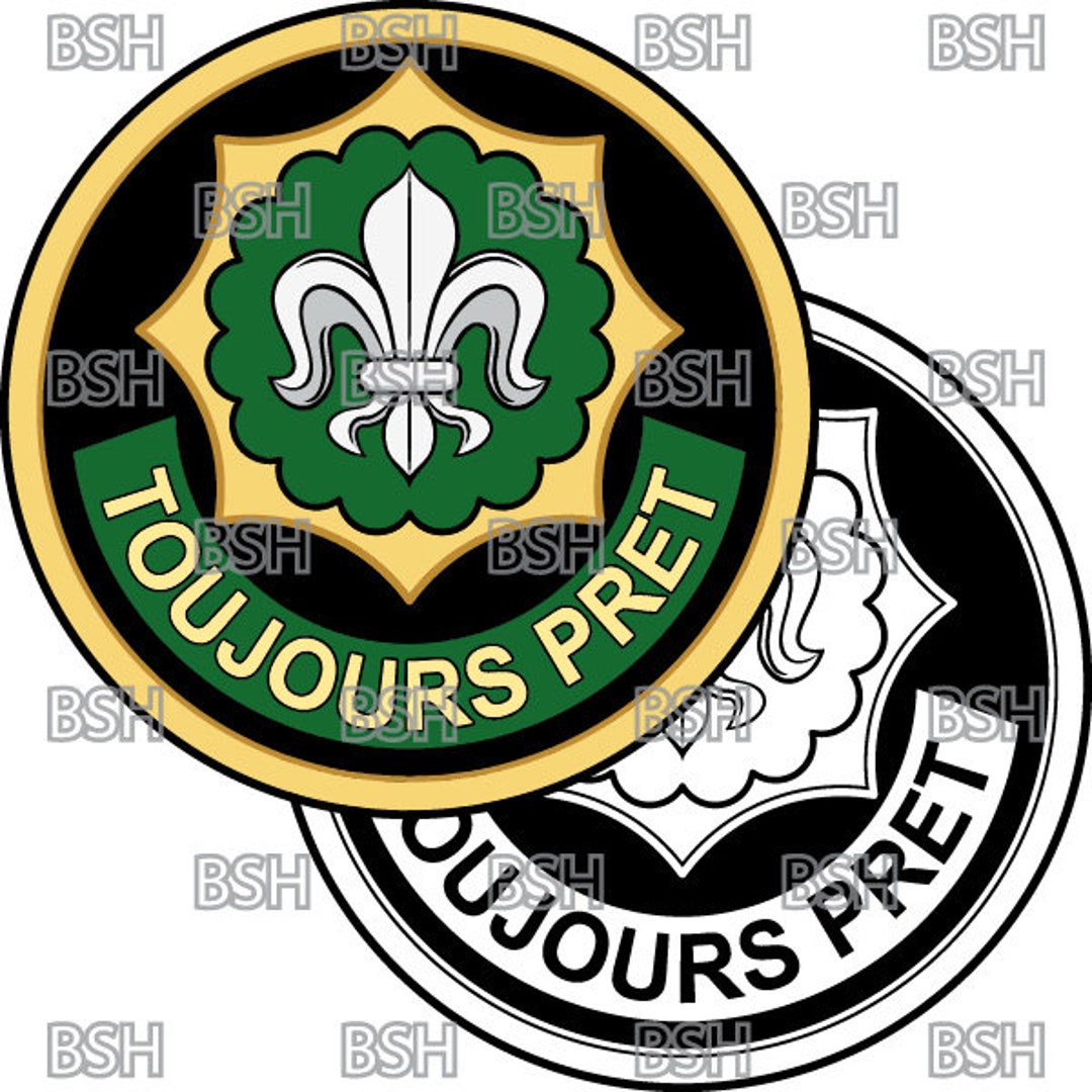 2nd Cavalry Regiment Patch Vector Image Files .ai, .pdf, .eps, & .svg ...