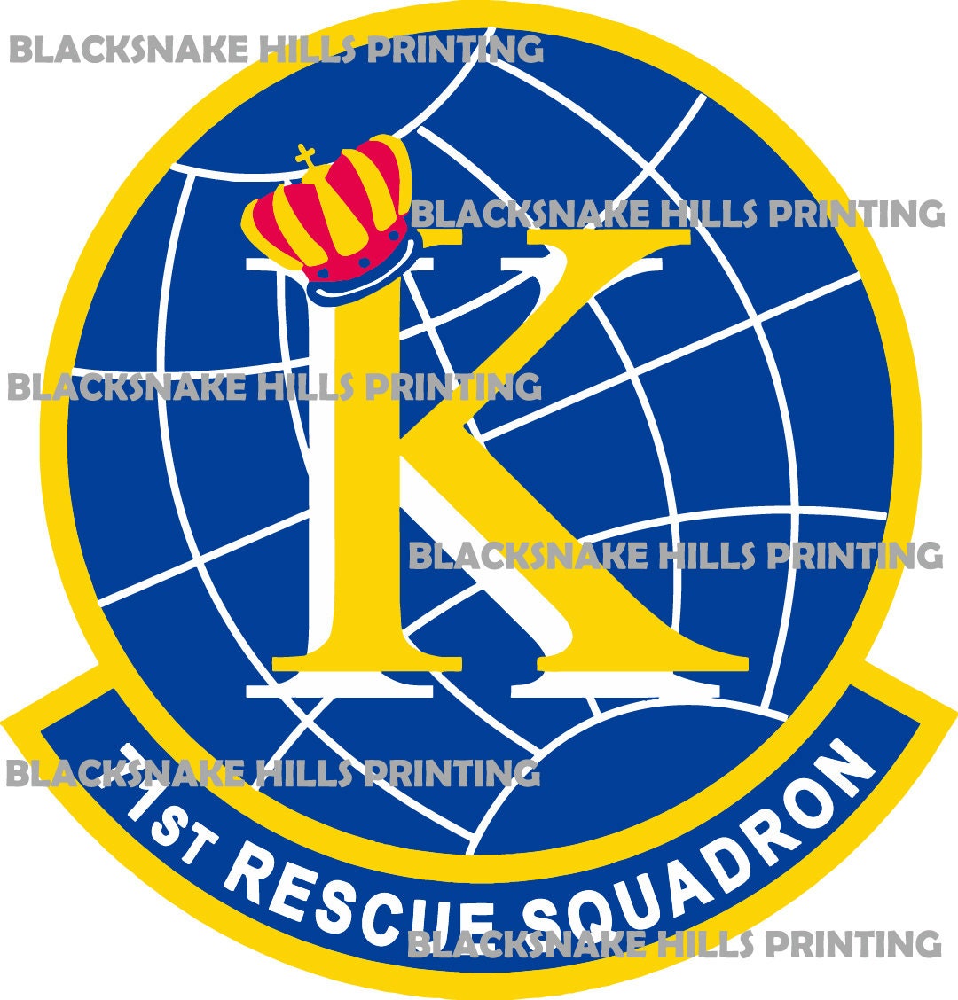 71st Rescue Squadron Patch Vector Image Files .ai .pdf - Etsy